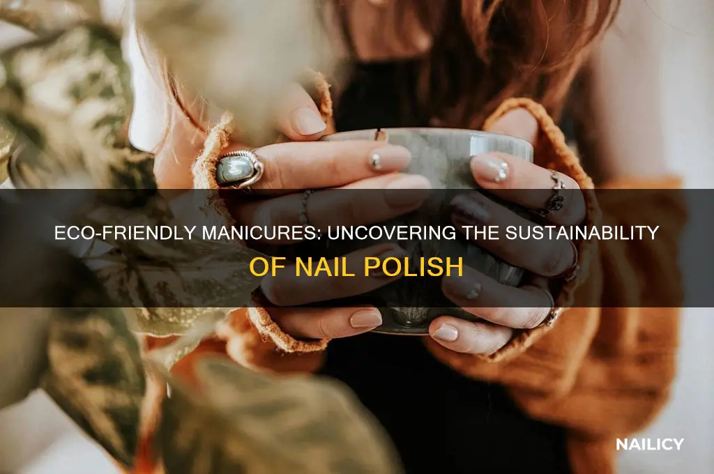 Eco-Friendly Manicures: Uncovering The Sustainability Of Nail Polish ...