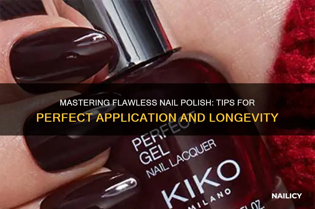 Mastering Flawless Nail Polish: Tips For Perfect Application And ...