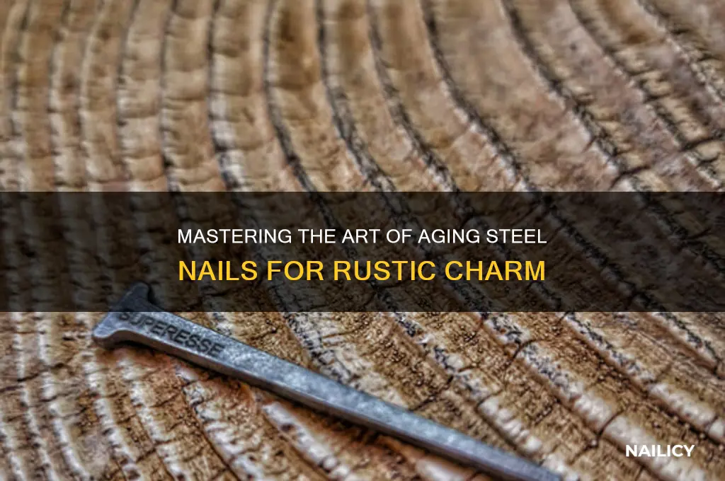 Mastering The Art Of Aging Steel Nails For Rustic Charm | Nailicy