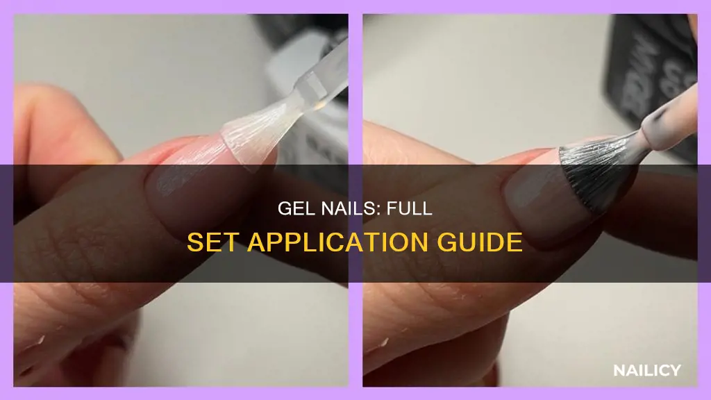 Gel Nails: Full Set Application Guide | Nailicy