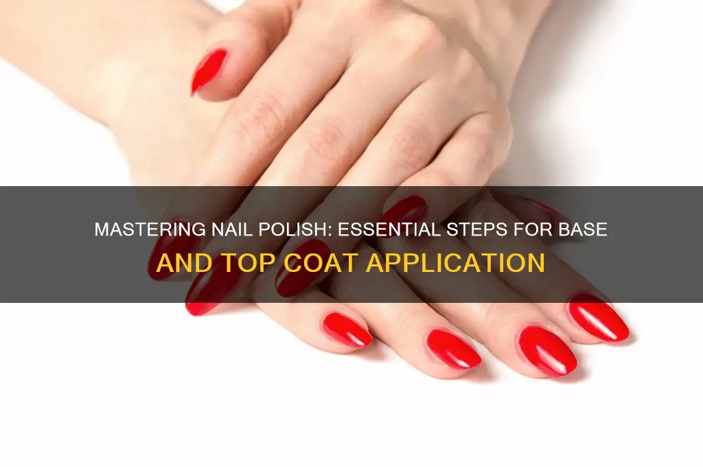 Mastering Nail Polish: Essential Steps For Base And Top Coat ...
