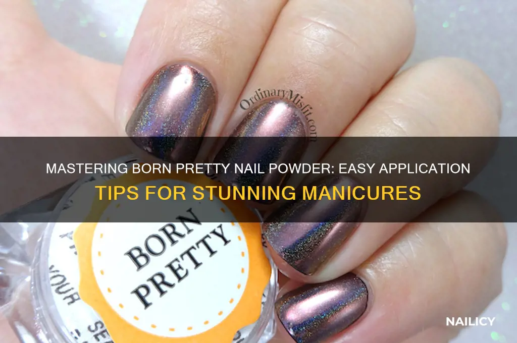 Mastering Born Pretty Nail Powder: Easy Application Tips For Stunning ...