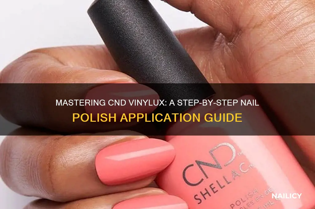 Mastering Cnd Vinylux: A Step-By-Step Nail Polish Application Guide ...