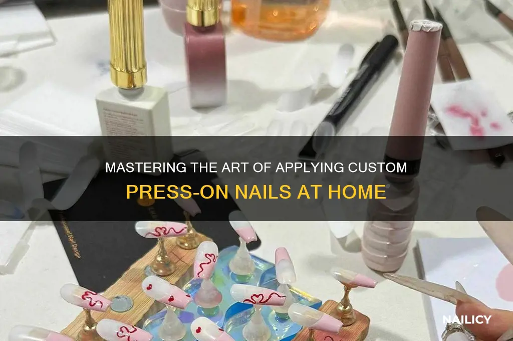 Mastering The Art Of Applying Custom Press-On Nails At Home | Nailicy