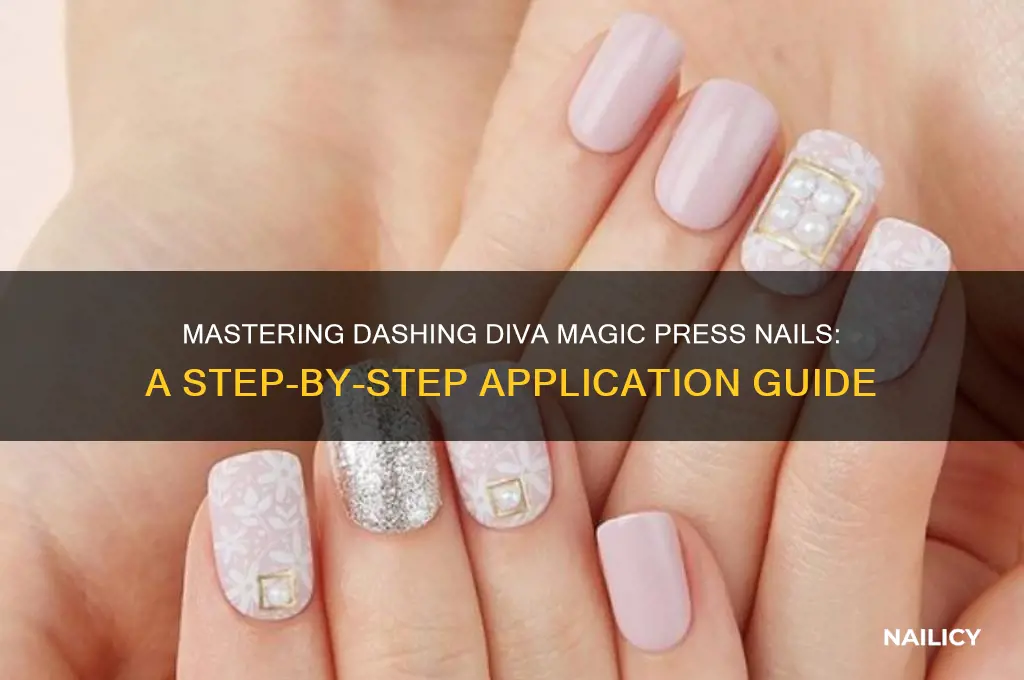 Mastering Dashing Diva Magic Press Nails: A Step-By-Step Application ...