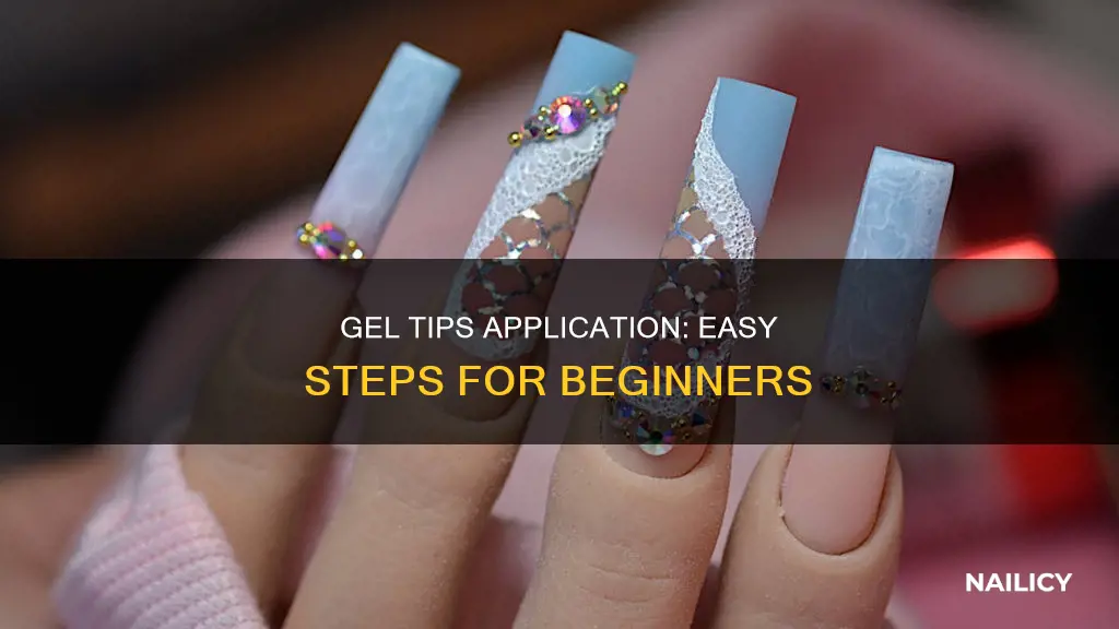 Gel Tips Application: Easy Steps For Beginners | Nailicy