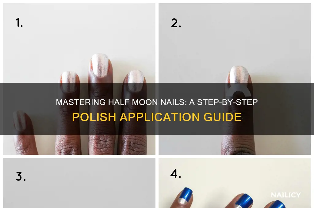 Mastering Half Moon Nails: A Step-By-Step Polish Application Guide ...