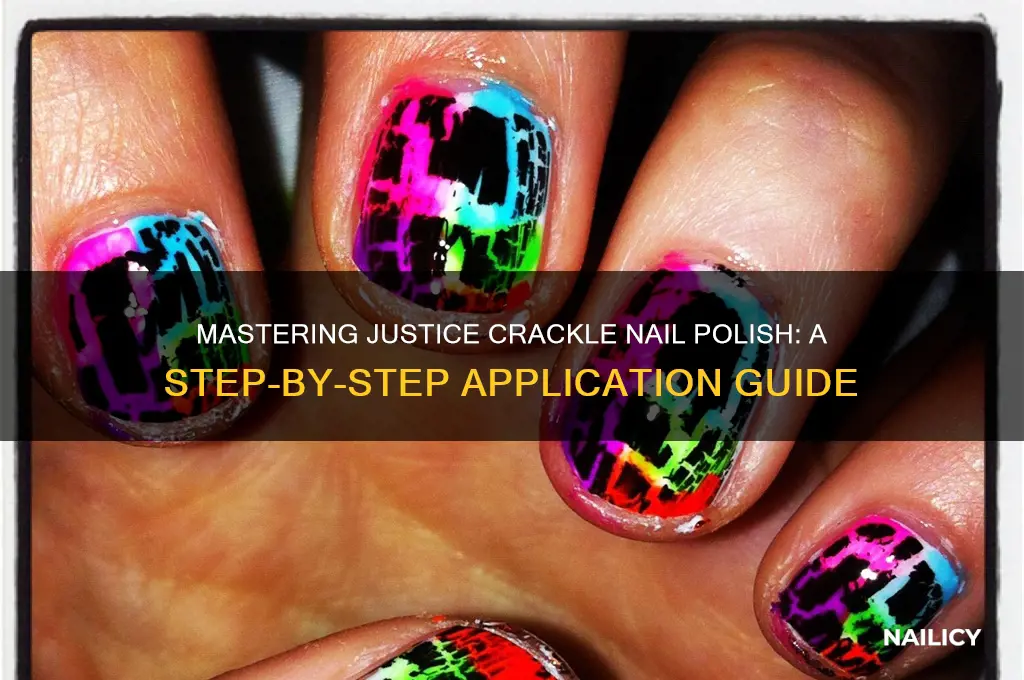 Mastering Justice Crackle Nail Polish: A Step-By-Step Application Guide ...