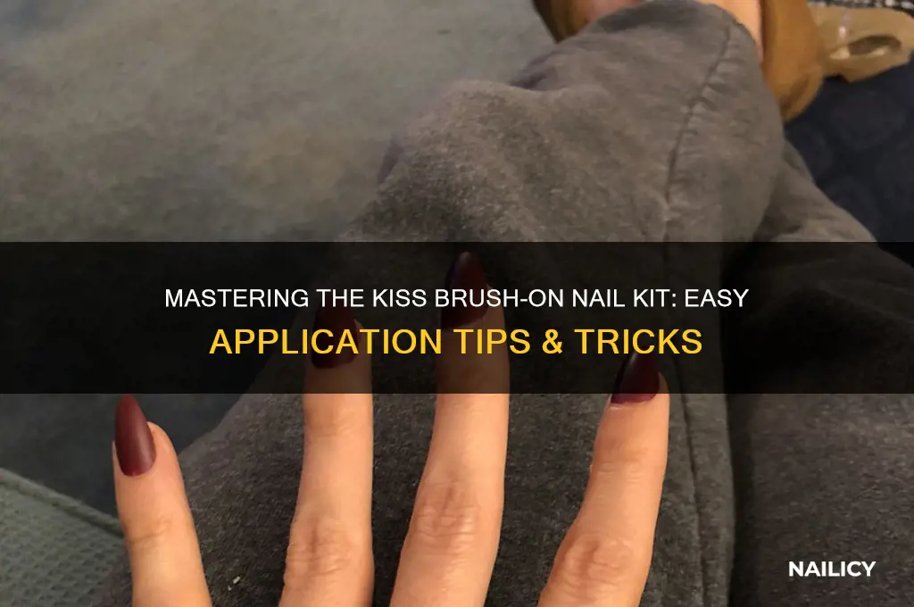 Mastering The Kiss Brush-On Nail Kit: Easy Application Tips & Tricks ...
