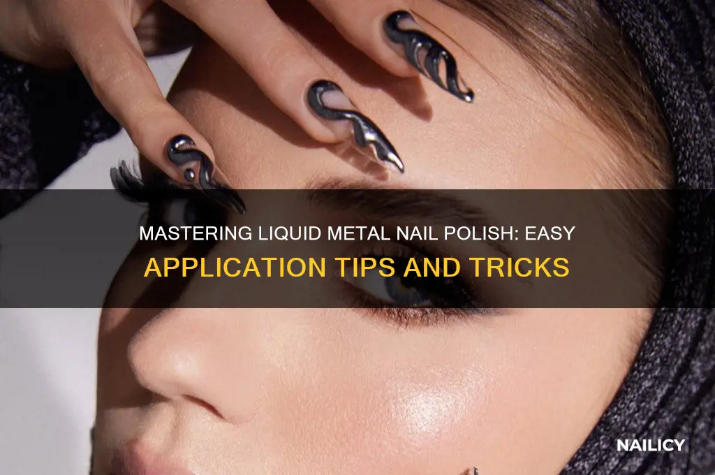 Mastering Liquid Metal Nail Polish: Easy Application Tips And Tricks ...