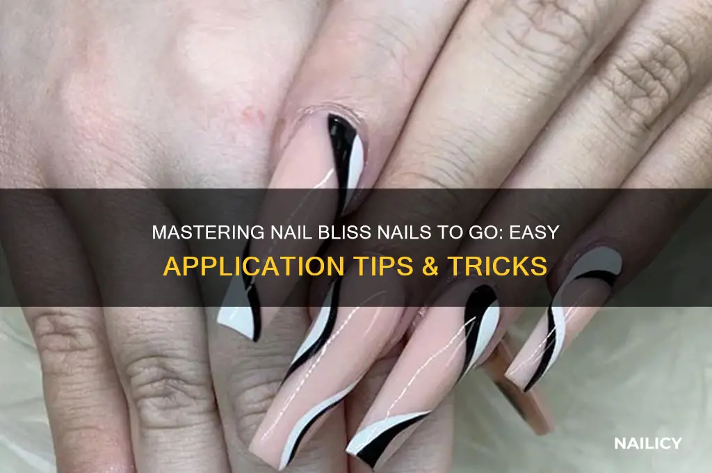 Mastering Nail Bliss Nails To Go: Easy Application Tips & Tricks | Nailicy