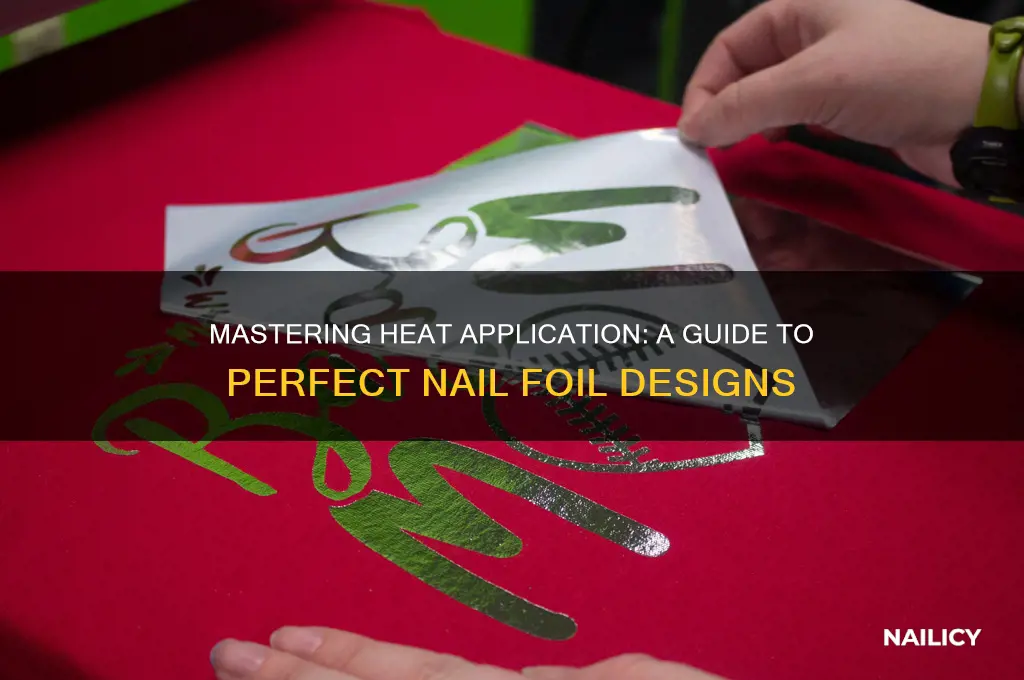 Mastering Heat Application: A Guide To Perfect Nail Foil Designs | Nailicy