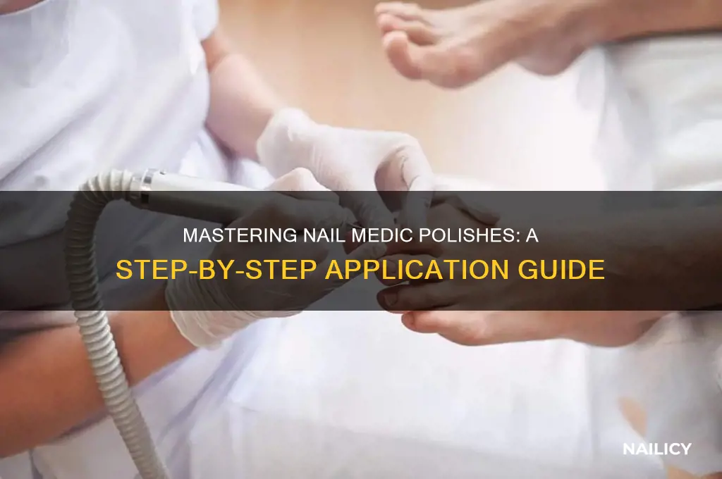 Mastering Nail Medic Polishes: A Step-By-Step Application Guide | Nailicy