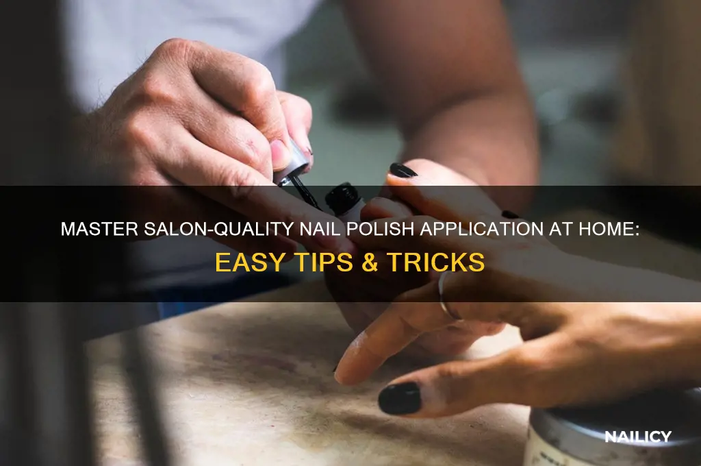 Master Salon-Quality Nail Polish Application At Home: Easy Tips ...