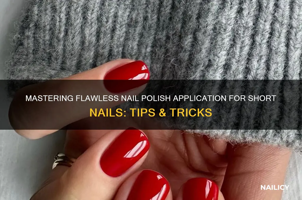 Mastering Flawless Nail Polish Application For Short Nails: Tips ...