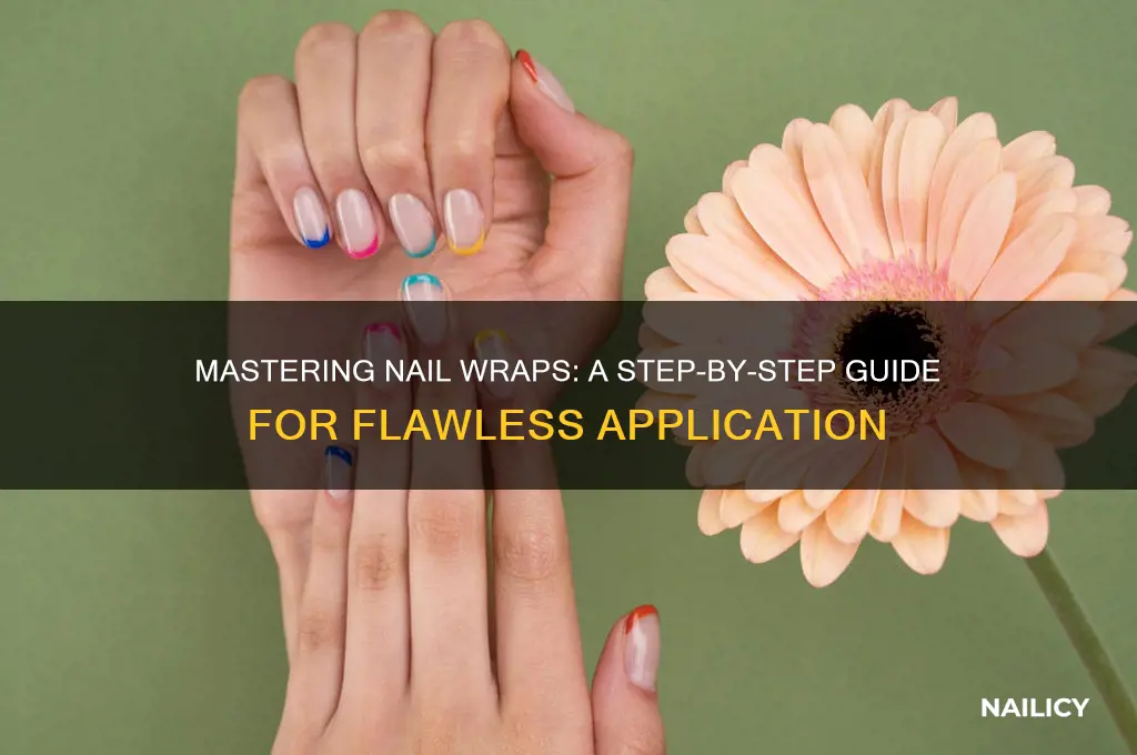 Mastering Nail Wraps: A Step-By-Step Guide For Flawless Application ...