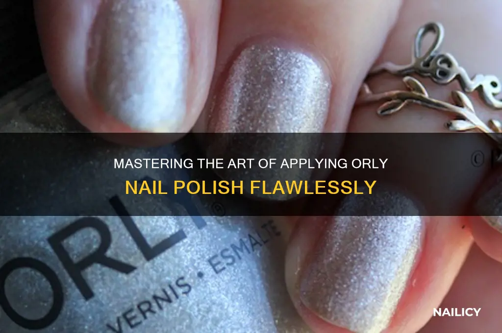 Mastering The Art Of Applying Orly Nail Polish Flawlessly | Nailicy