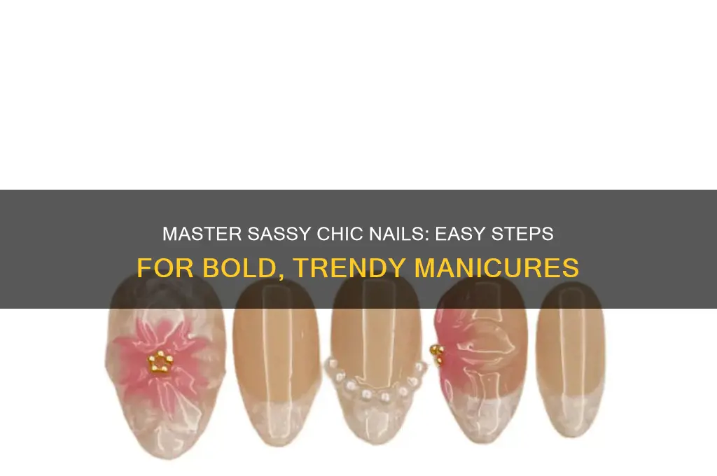 Master Sassy Chic Nails: Easy Steps For Bold, Trendy Manicures | Nailicy