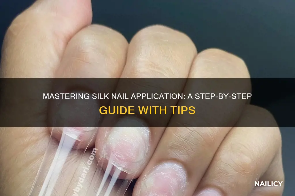 Mastering Silk Nail Application: A Step-By-Step Guide With Tips | Nailicy