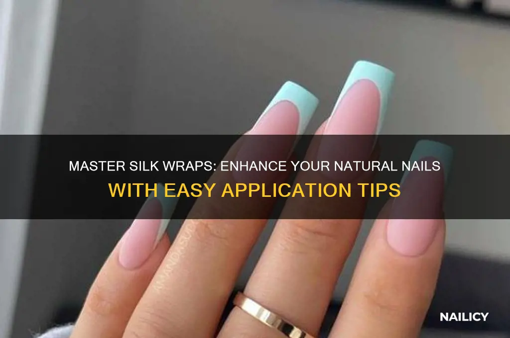 Master Silk Wraps: Enhance Your Natural Nails With Easy Application ...
