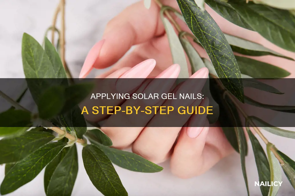 Applying Solar Gel Nails: A Step-By-Step Guide | Nailicy