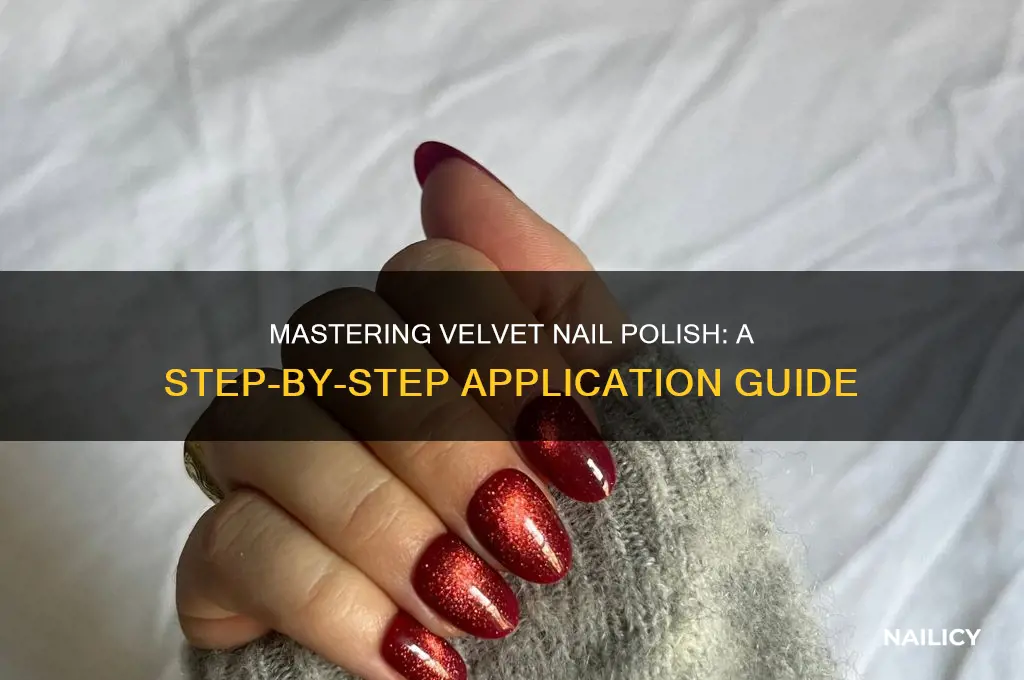 Mastering Velvet Nail Polish: A Step-By-Step Application Guide | Nailicy