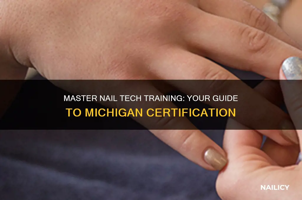 Master Nail Tech Training: Your Guide To Michigan Certification | Nailicy