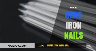 Mastering The Art Of Bending Iron Nails: Techniques And Tips | Nailicy