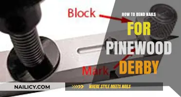 Mastering Nail Bending For A Faster Pinewood Derby Car | Nailicy