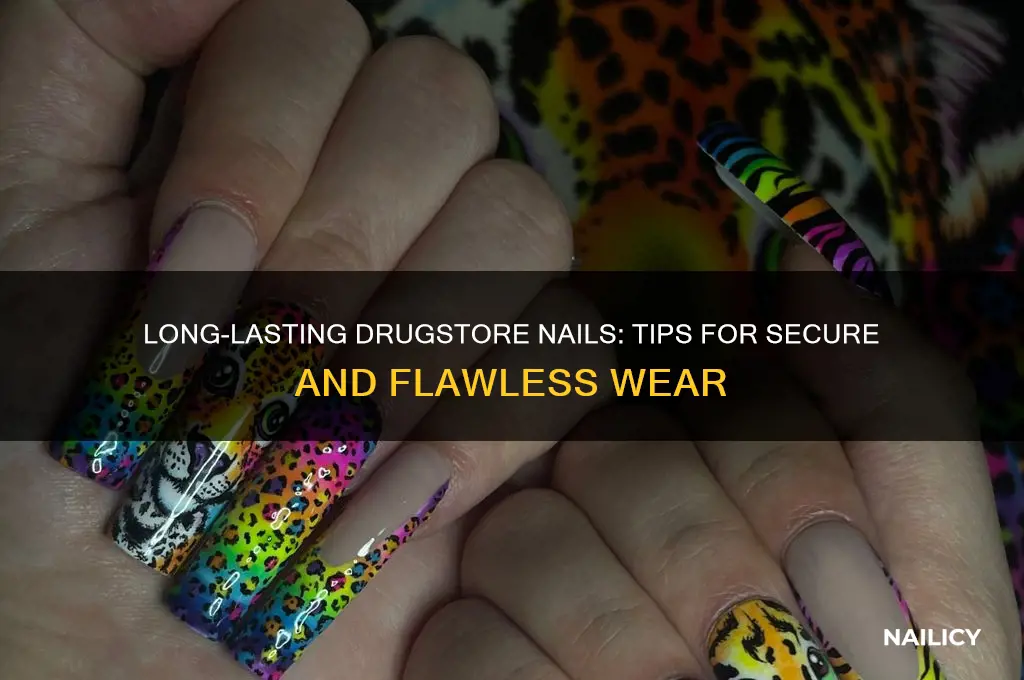Long-Lasting Drugstore Nails: Tips For Secure And Flawless Wear | Nailicy