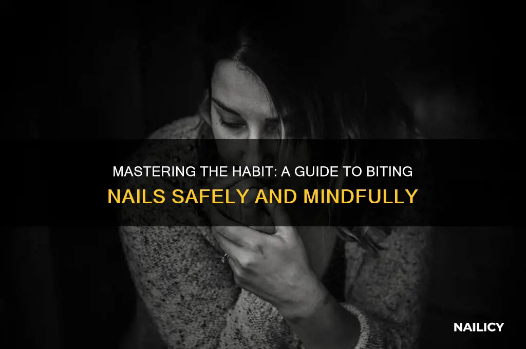 Mastering The Habit: A Guide To Biting Nails Safely And Mindfully | Nailicy