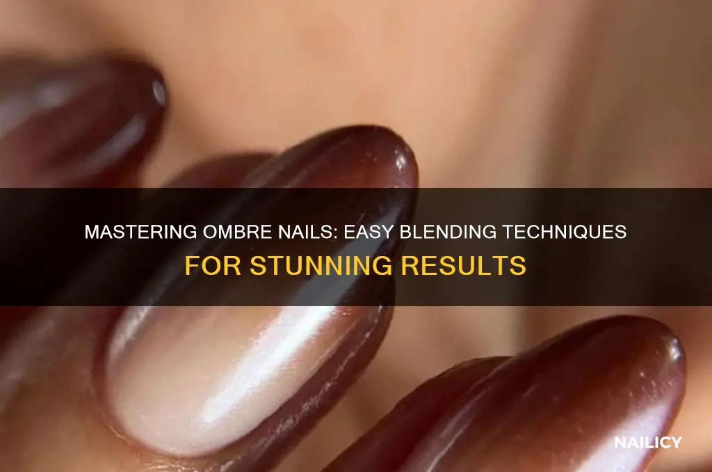 Mastering Ombre Nails: Easy Blending Techniques For Stunning Results ...