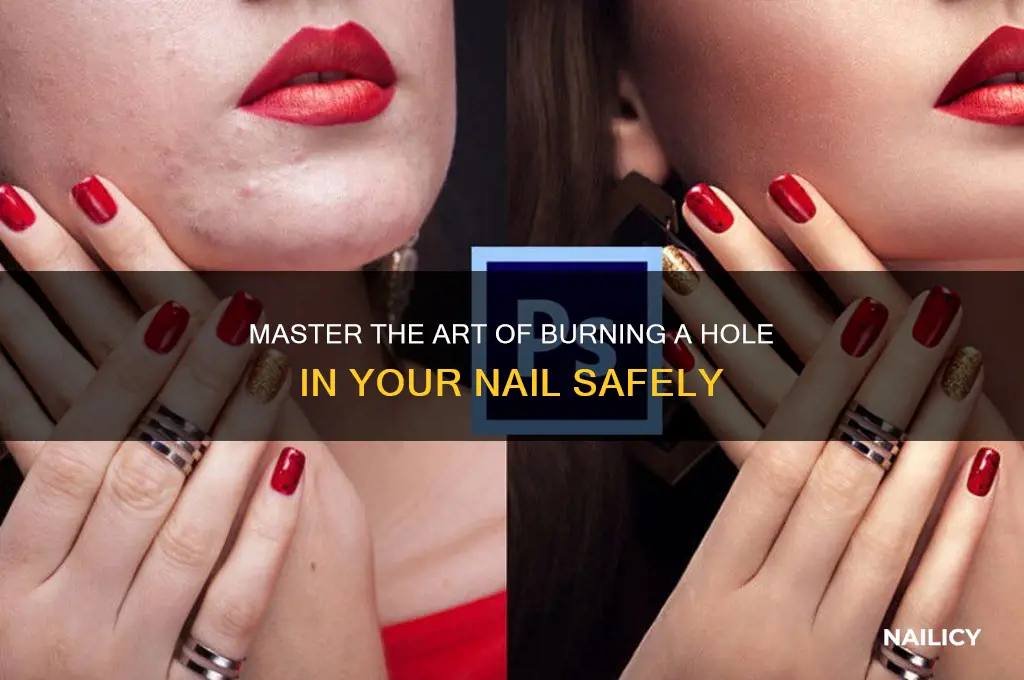 Master The Art Of Burning A Hole In Your Nail Safely | Nailicy