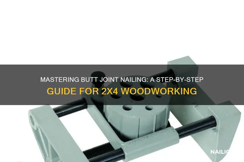 Mastering Butt Joint Nailing: A Step-By-Step Guide For 2X4 Woodworking ...