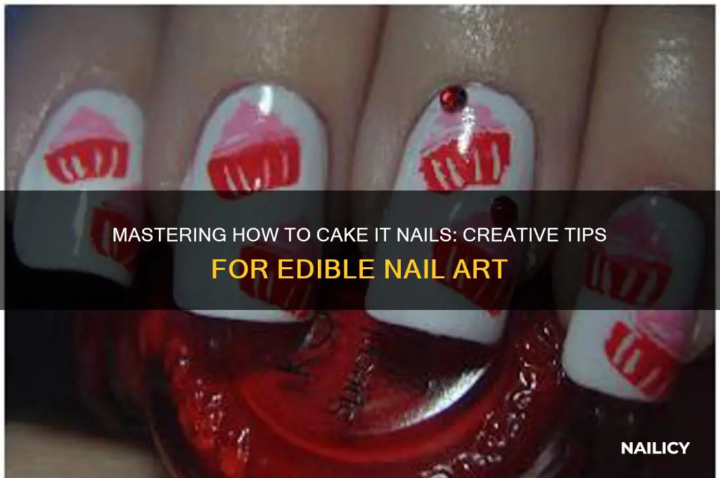 Mastering How To Cake It Nails: Creative Tips For Edible Nail Art | Nailicy