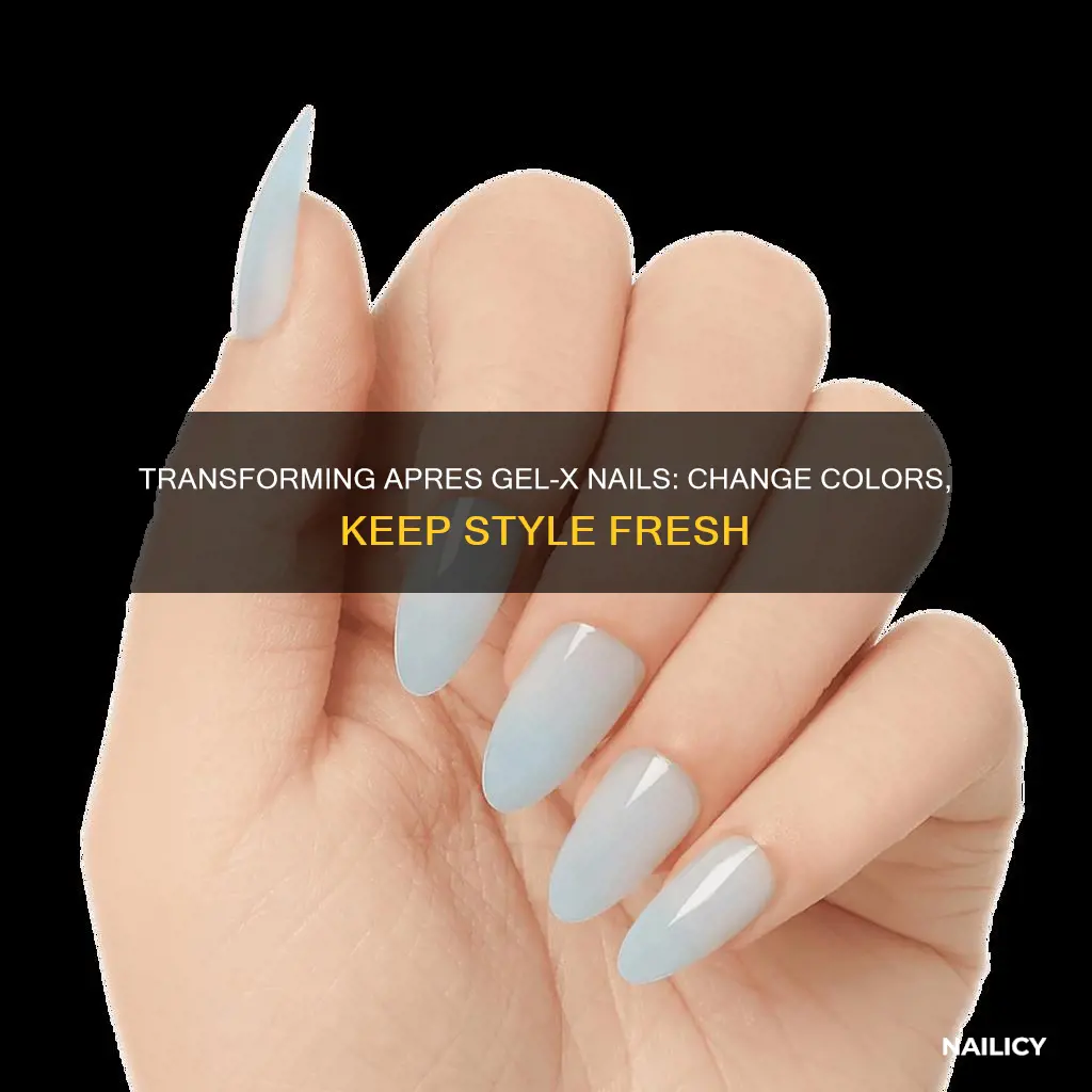 Transforming Apres Gel-X Nails: Change Colors, Keep Style Fresh | Nailicy