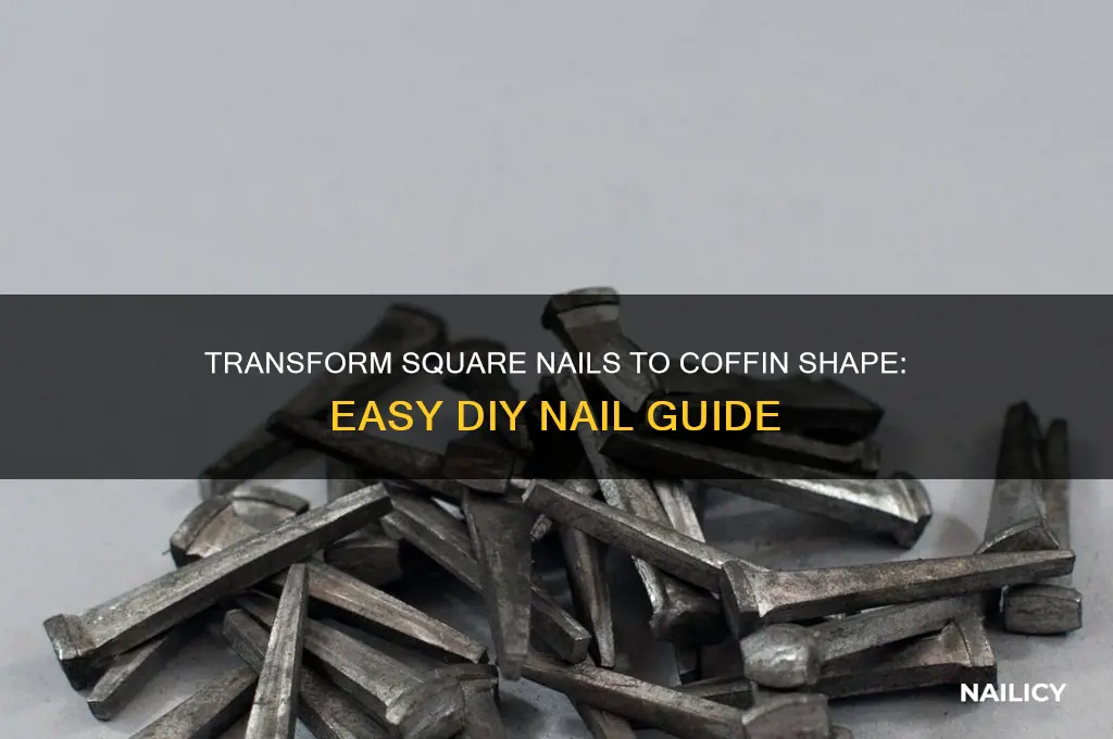 Transform Square Nails To Coffin Shape: Easy Diy Nail Guide | Nailicy