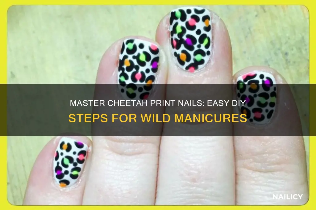 Master Cheetah Print Nails: Easy Diy Steps For Wild Manicures | Nailicy