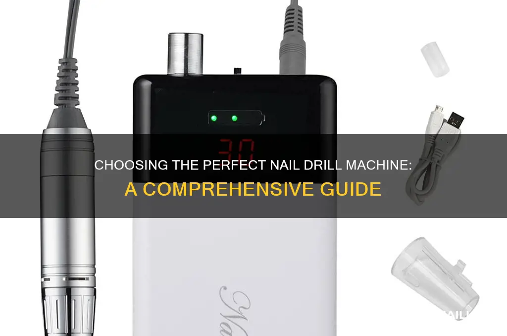 Choosing The Perfect Nail Drill Machine: A Comprehensive Guide | Nailicy