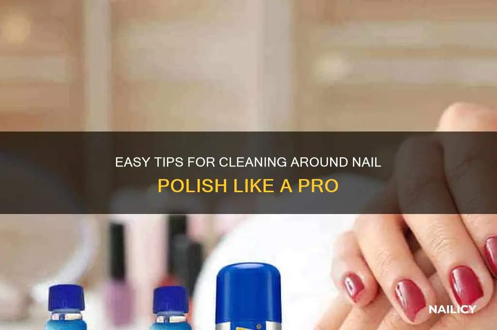 Easy Tips For Cleaning Around Nail Polish Like A Pro | Nailicy