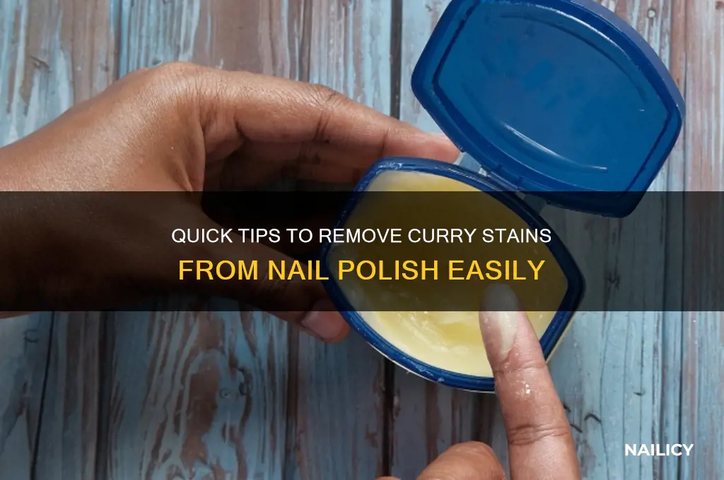 Quick Tips To Remove Curry Stains From Nail Polish Easily | Nailicy