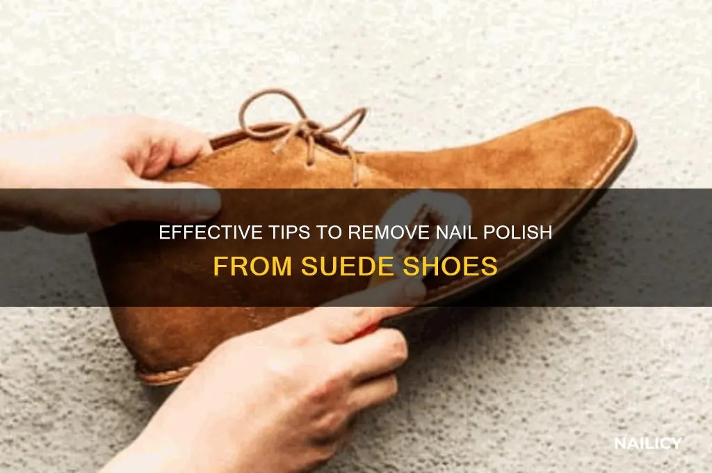 Effective Tips To Remove Nail Polish From Suede Shoes | Nailicy