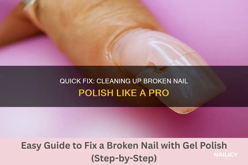 Quick Fix: Cleaning Up Broken Nail Polish Like A Pro | Nailicy