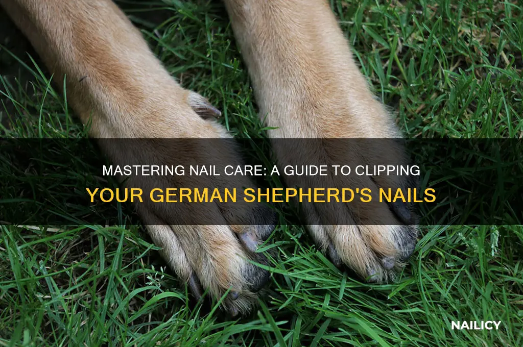 Mastering Nail Care: A Guide To Clipping Your German Shepherd's Nails ...