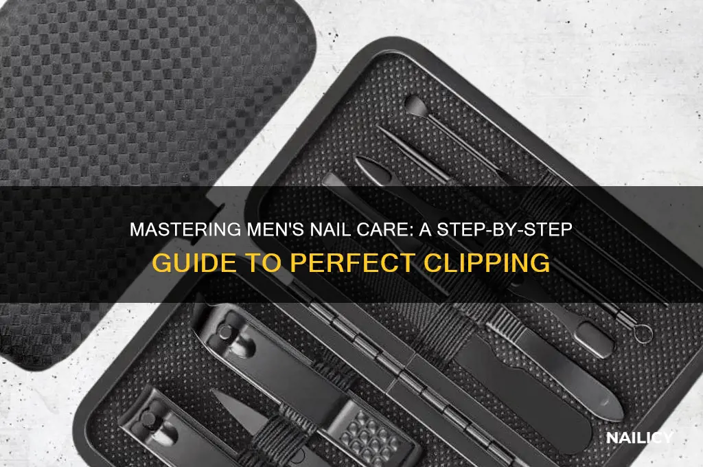 Mastering Men's Nail Care: A Step-By-Step Guide To Perfect Clipping ...