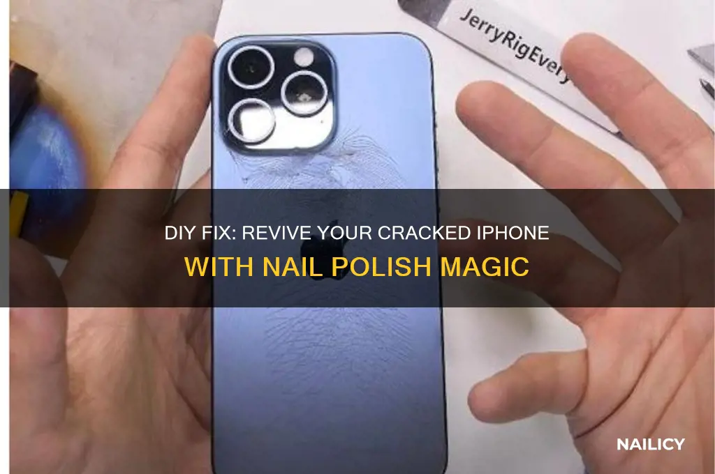 Diy Fix: Revive Your Cracked Iphone With Nail Polish Magic | Nailicy