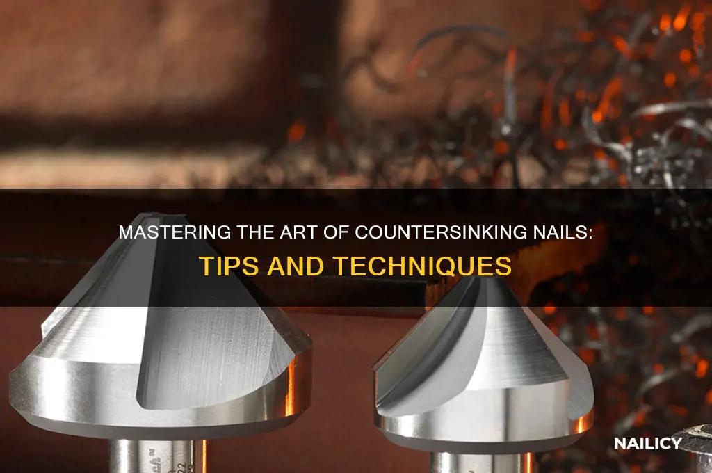 Mastering The Art Of Countersinking Nails: Tips And Techniques | Nailicy