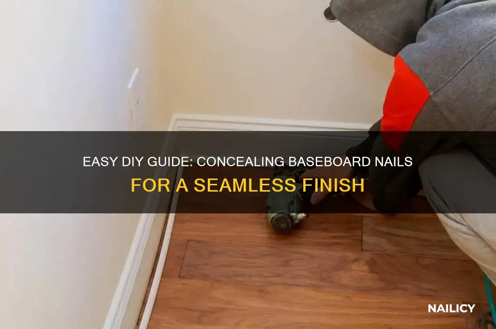Easy Diy Guide: Concealing Baseboard Nails For A Seamless Finish | Nailicy