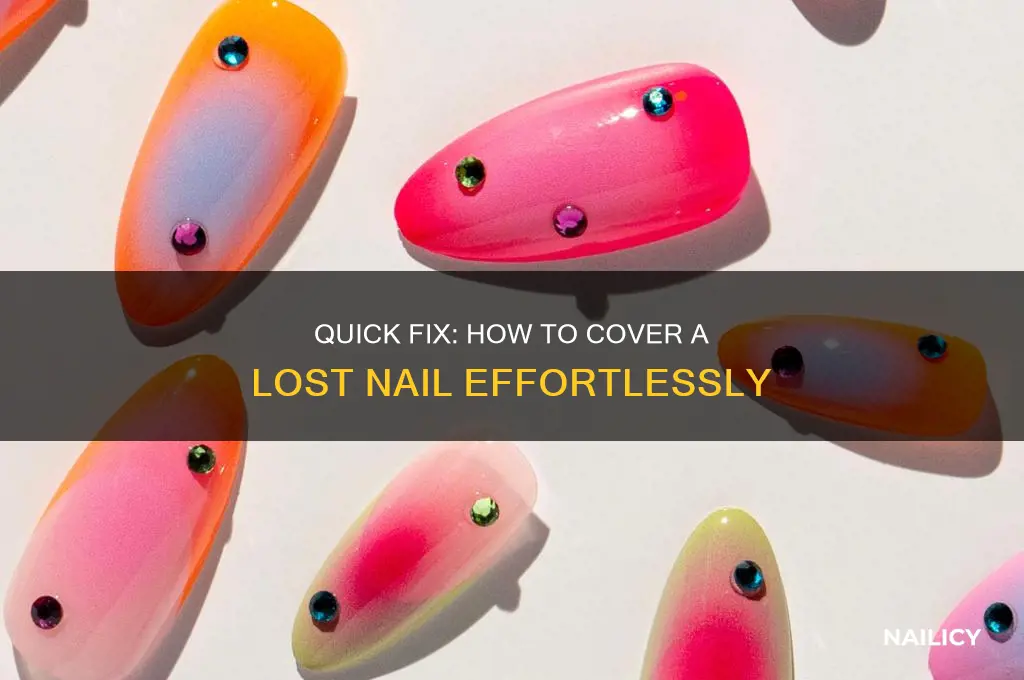 Quick Fix: How To Cover A Lost Nail Effortlessly | Nailicy