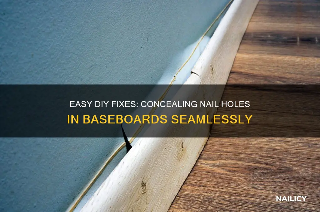 Easy Diy Fixes: Concealing Nail Holes In Baseboards Seamlessly | Nailicy
